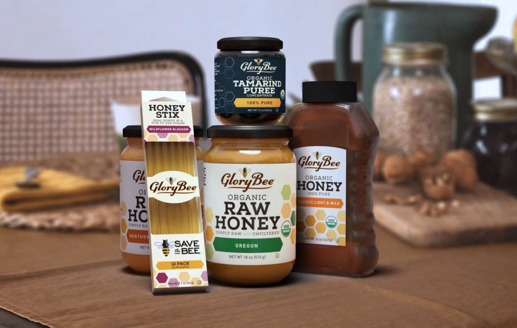 Glory Bee Brand & Logo Refresh